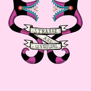 Beetlejuice Sandworm Print Strange and Unusual Print Sandworm Print ...