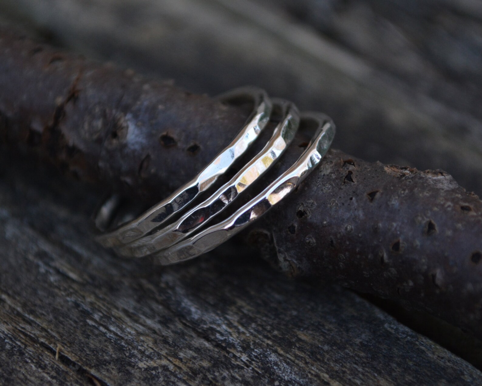 Sterling Silver Stack Rings Stack Rings Sterling Stack Ring - Etsy