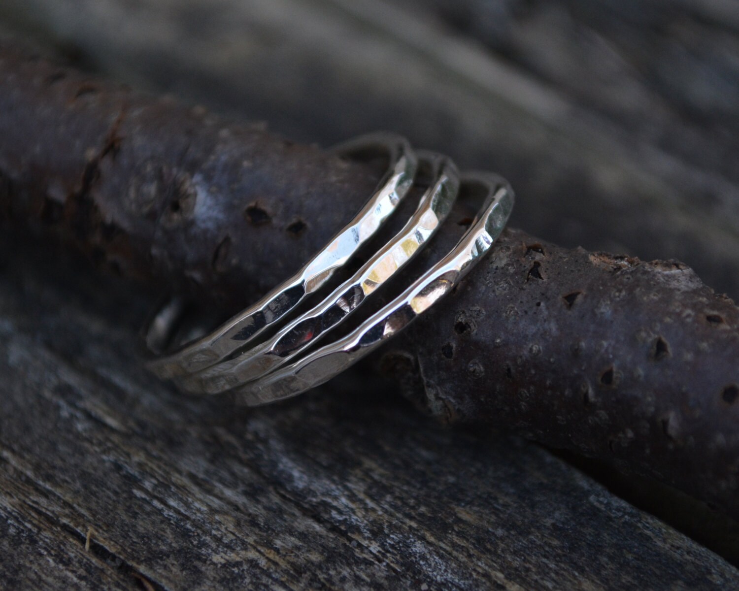 Sterling Silver Stack Rings Stack Rings Sterling Stack Ring - Etsy