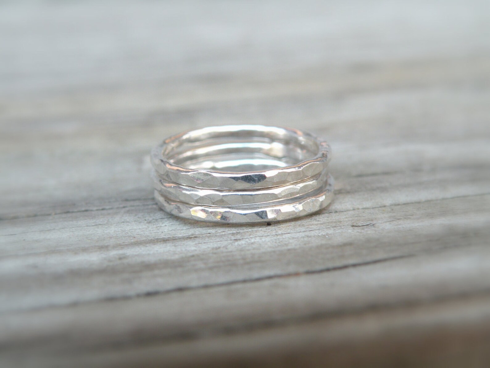 Sterling Silver Stack Rings Stack Rings Sterling Stack Ring - Etsy