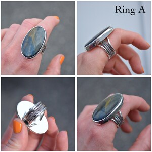 Hawks Eye Ring, Hawks Eye, Tigers Eye, Tigers Eye Ring,statement Ring ...