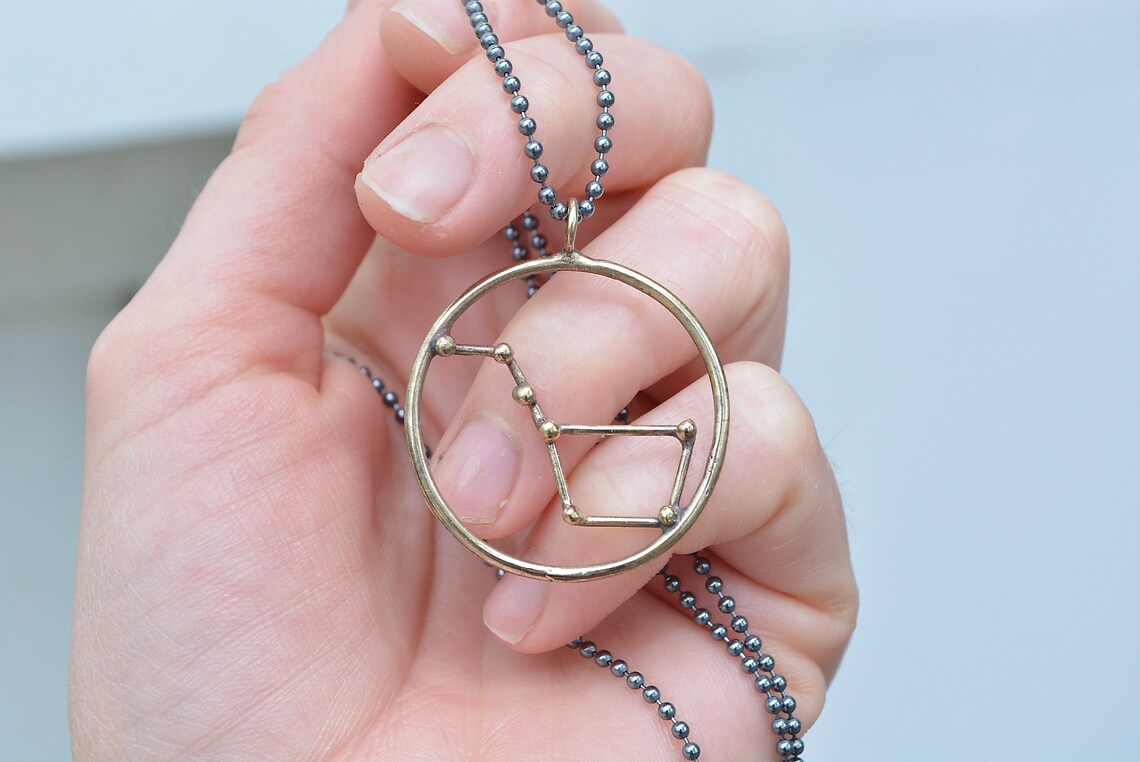 Big Dipper Necklace Big Dipper Constellation Constellation | Etsy