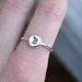 Initial Ring, Initial Stacking Ring, Personalized Stacking Ring ...