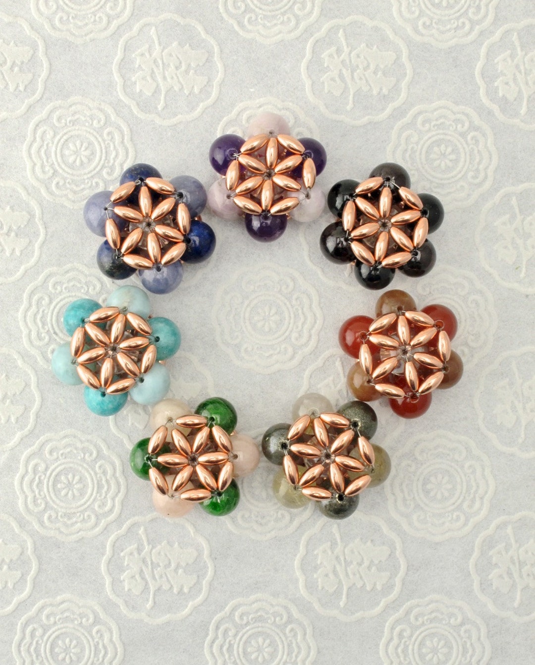 Set of 7 Seed of Life Activation Matrixes for the Chakras : Sacred ...