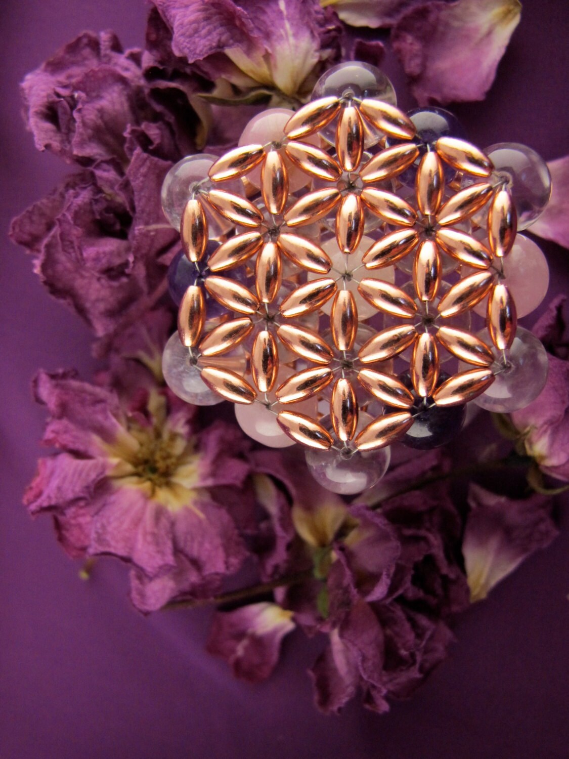 Flower of Life Activation Matrix for the Crown Chakra : Sacred Geometry ...