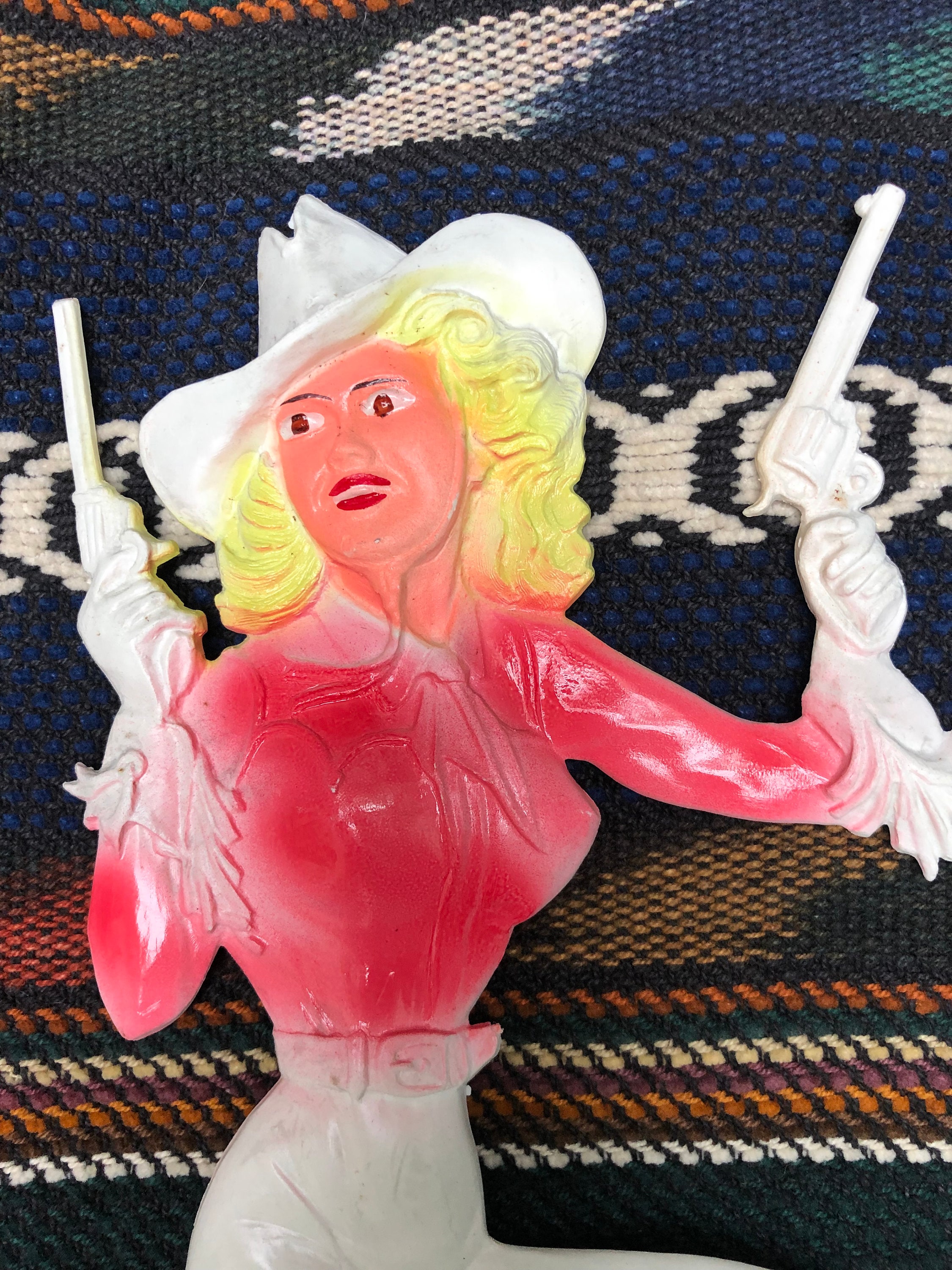 Tall Pin up Cowgirl Western Cowboy Sheriff Vintage Decoration - Etsy