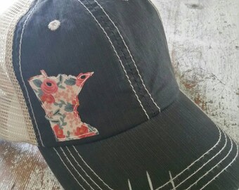 Distressed hat | Etsy