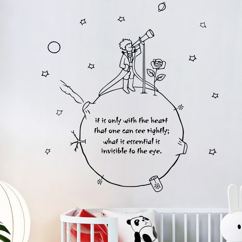 The Little Prince Wall Stickers - Etsy
