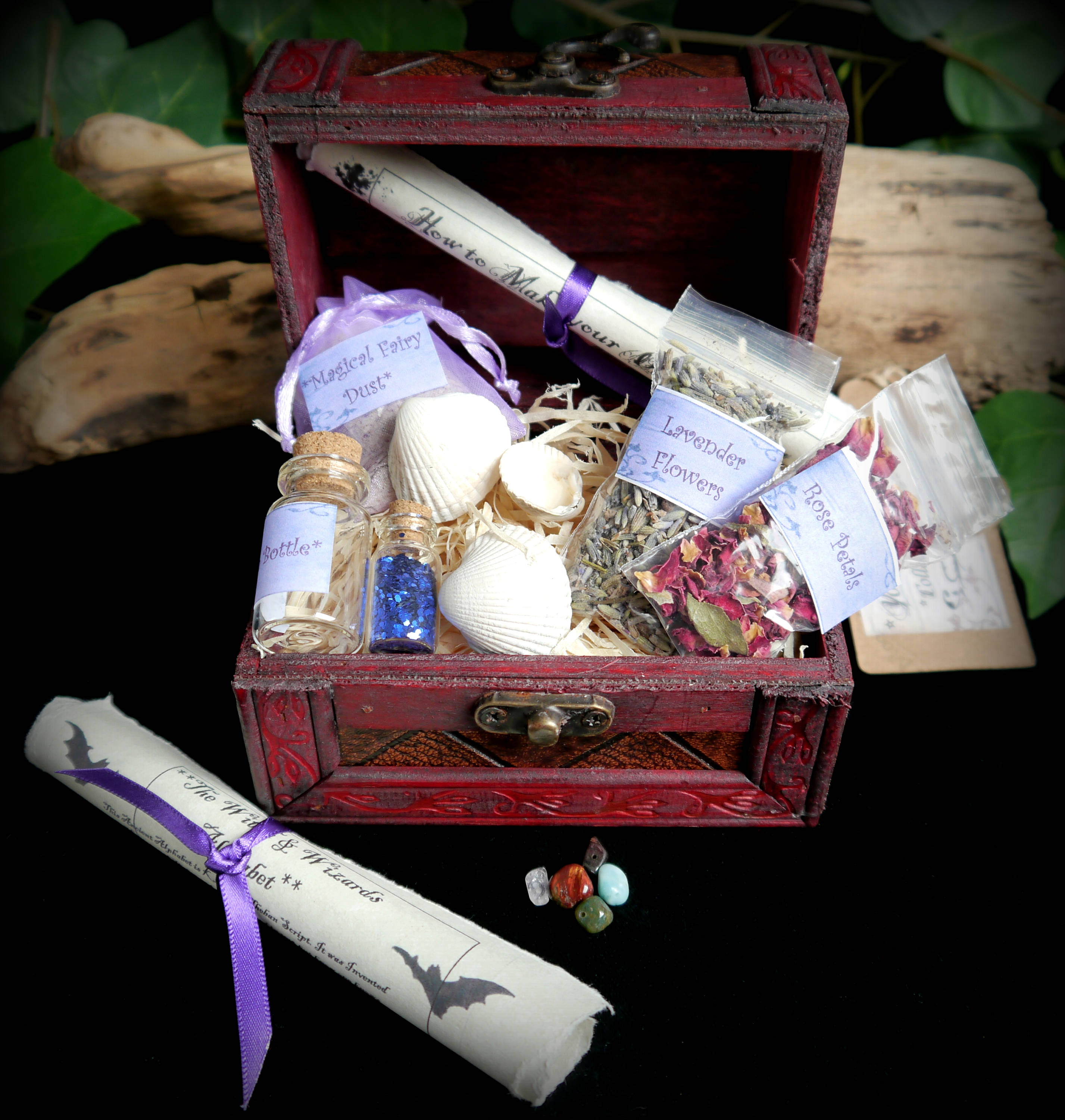 Young Witch and Wizard Collector Chest Starter Kit With Fairy | Etsy