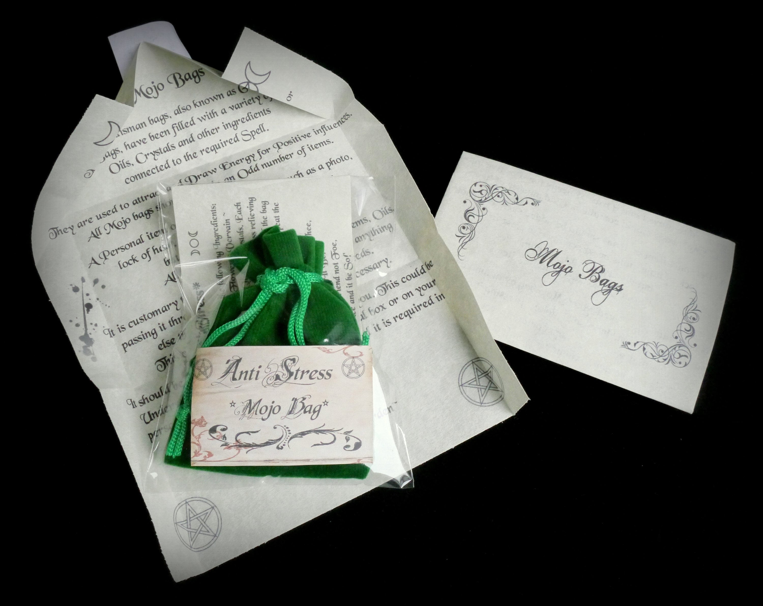 Witches Mojo Spell Bag Gris Gris Herb Sachet Wicca Pagan - Etsy UK