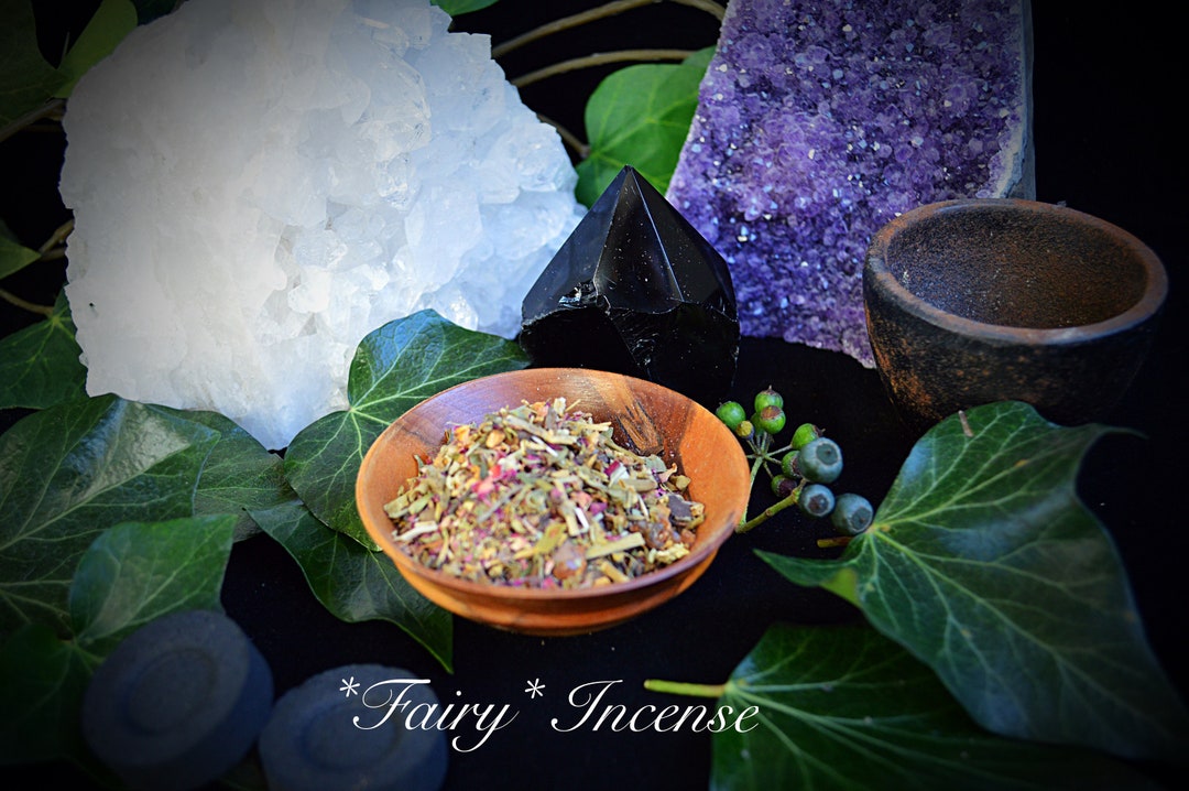 Fairy Incense Grain Wiccan Pagan Witchcraft Hand Blended Spells Herbs ...
