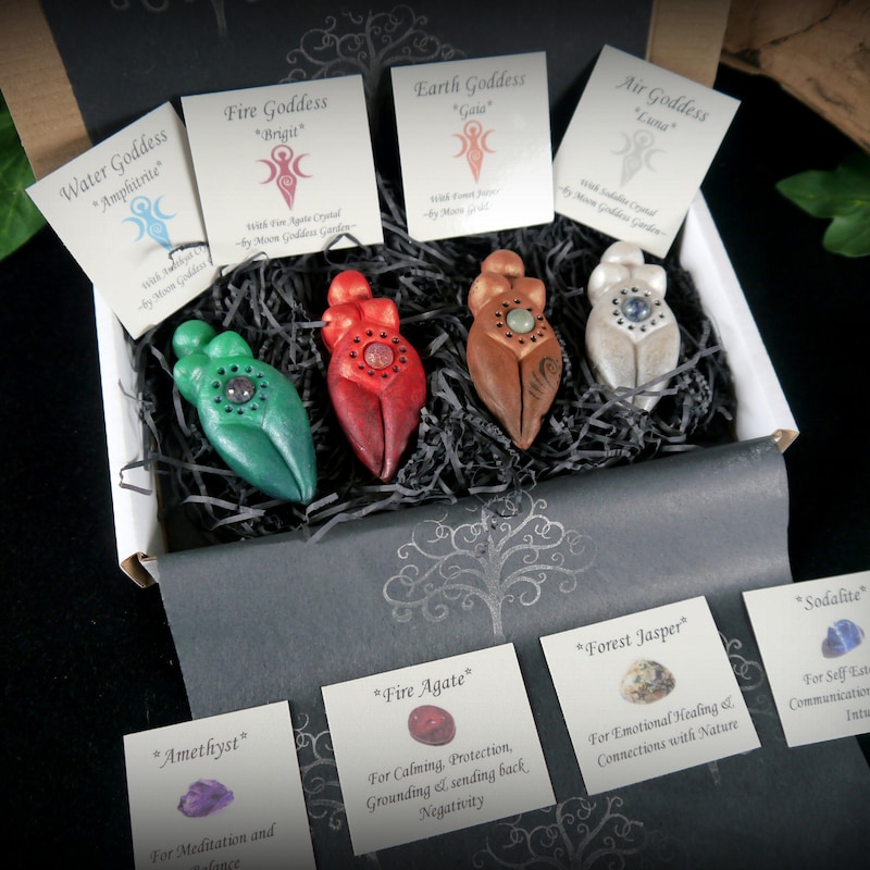 Moon Goddess Art Set - Etsy UK