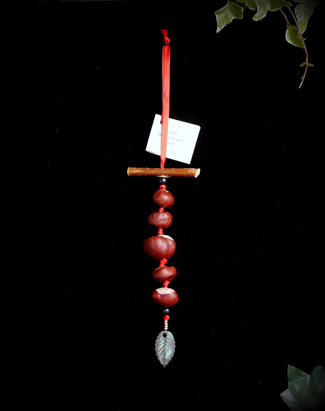 Witches Horse Chestnut Success Charm Witches Ladder Yule Christmas Fall ...