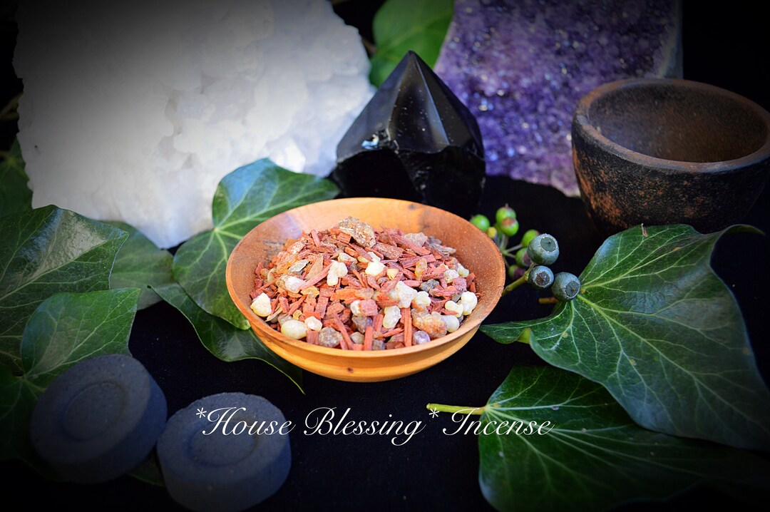 House Blessing Incense Grain Wiccan Pagan Witchcraft Hand Blended ...