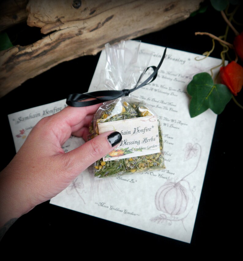 Witches Samhain Bonfire Celebration Ritual for Halloween With - Etsy