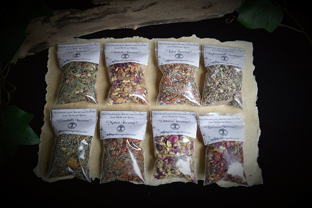 Hand Blended Sabbat Incense: Wicca Pagan Altar Grain - Etsy
