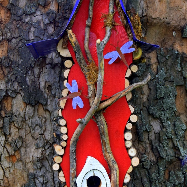 Large Bird Houses - Etsy
