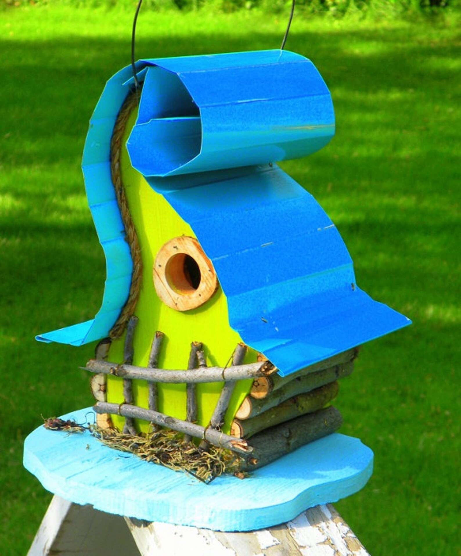 Bird House Birdhouse Curvy Lady Birdhouse Available in Color - Etsy