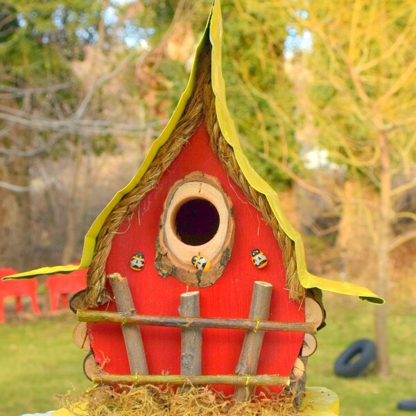 Bird House - Etsy