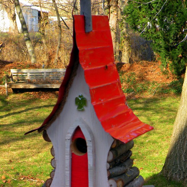 Church Bird House - Etsy