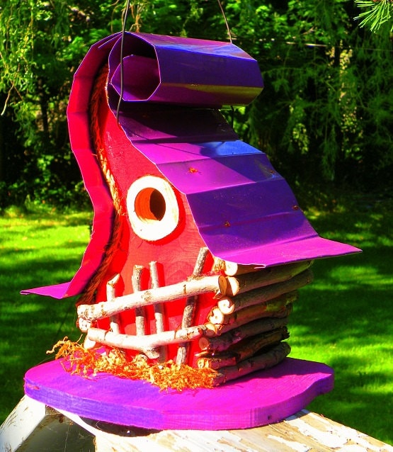 Bird House Birdhouse Curvy Lady Birdhouse Available in Color - Etsy