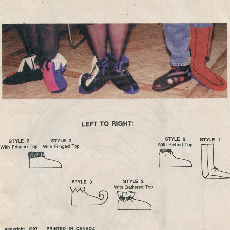 Shoe Sewing Pattern - Etsy