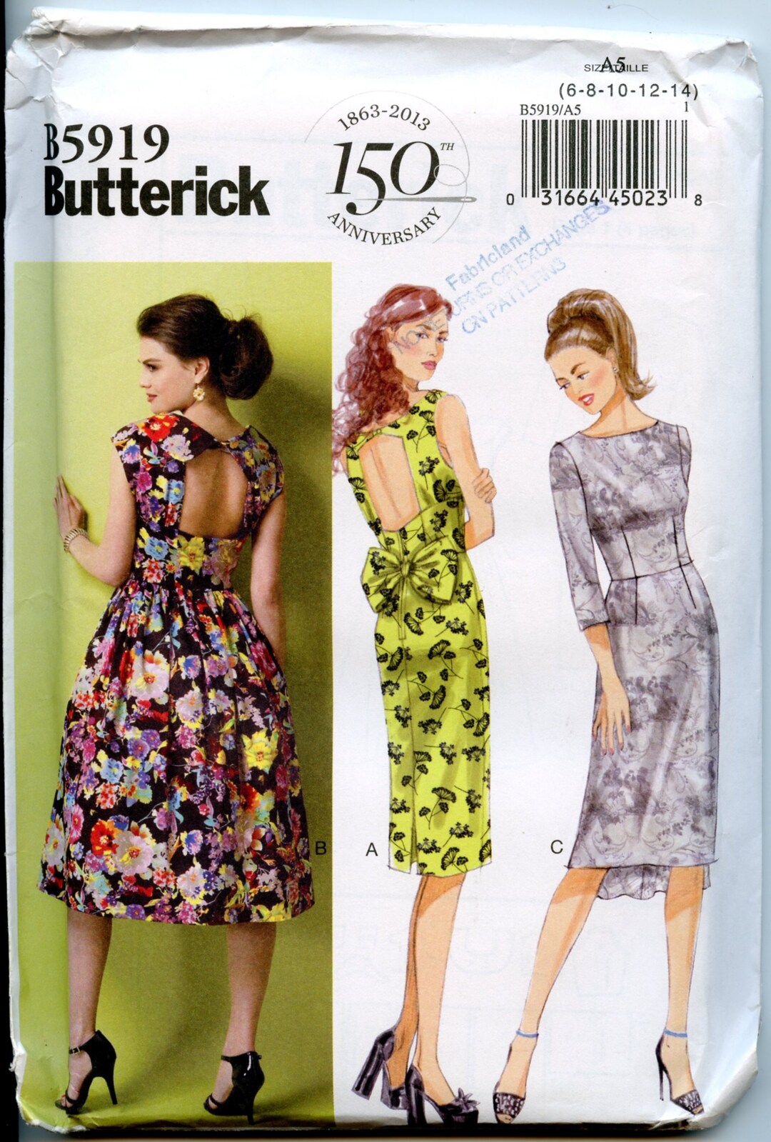 Open Back Semi-formal Women's Dress Sewing Pattern Bow - Etsy Canada