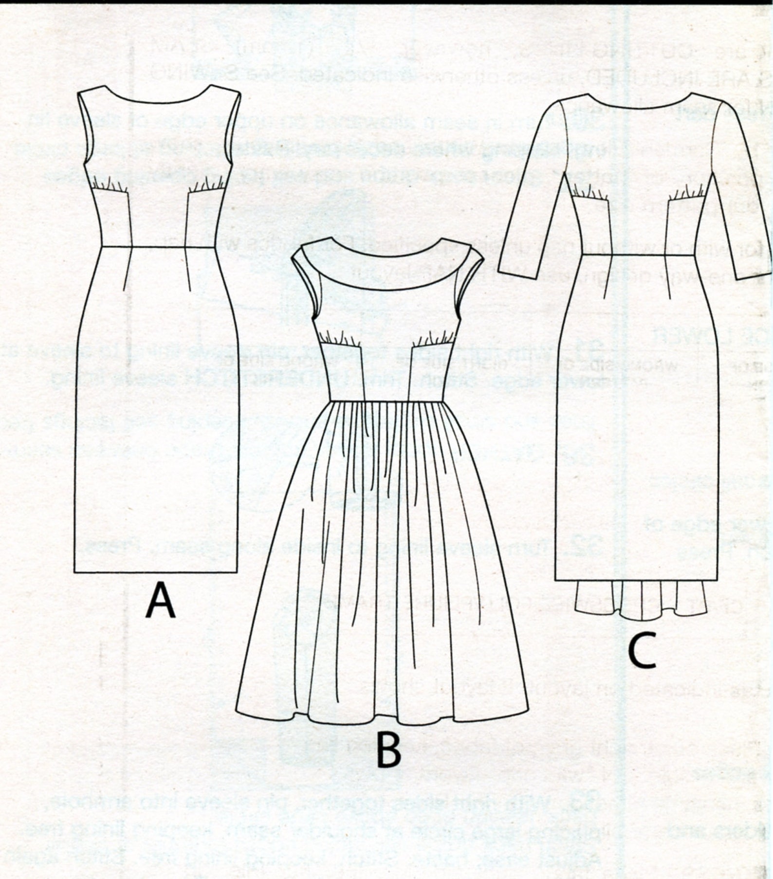Open Back Semi-formal Women's Dress Sewing Pattern Bow - Etsy Canada