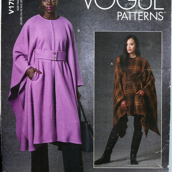 Cape Pattern Plus Size - Etsy