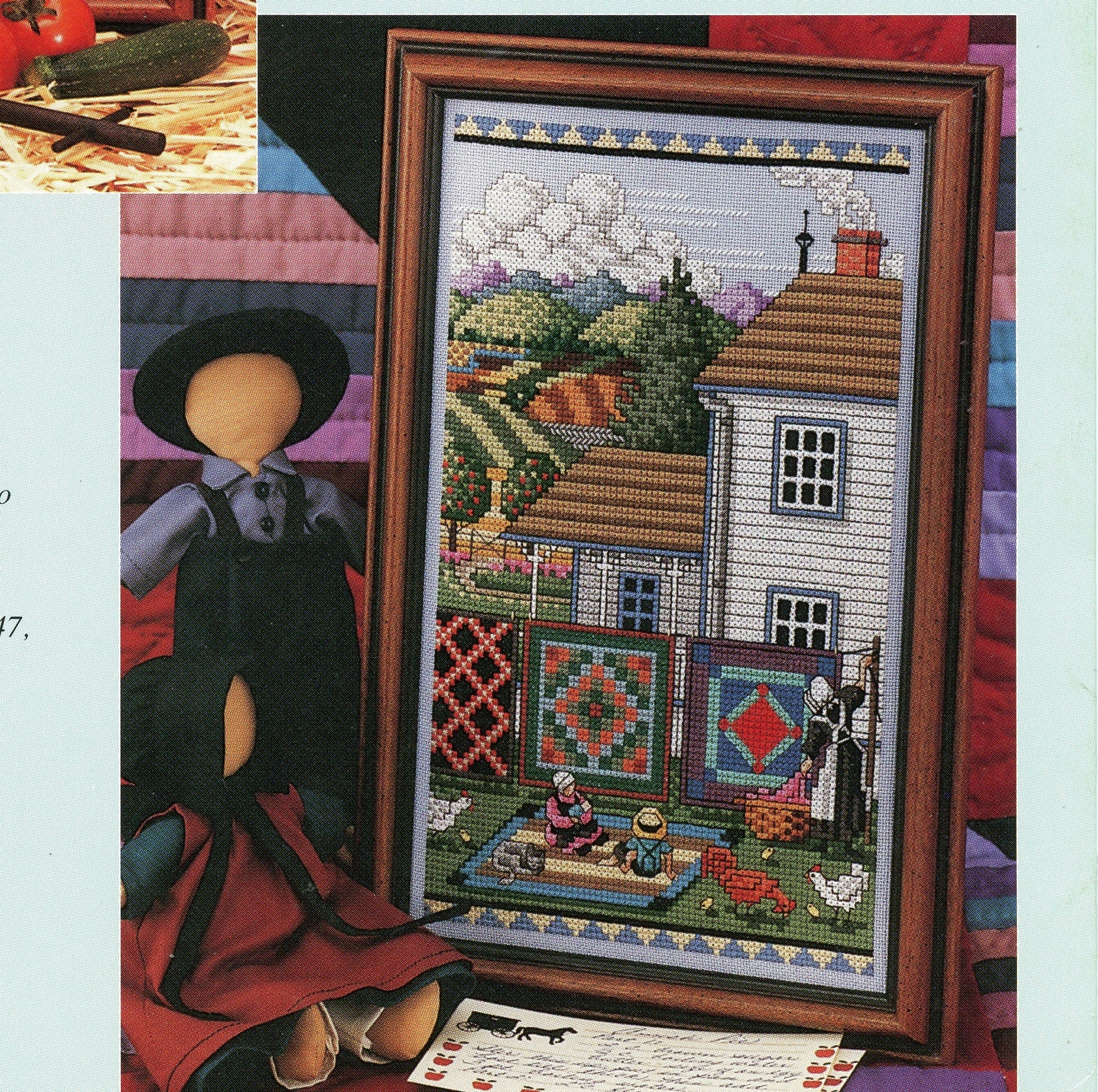 Amid Amish Life Cross Stitch Patterns from Better Homes & | Etsy Amid Amish Life Cross Stitch Patterns from Better Homes & | Etsy