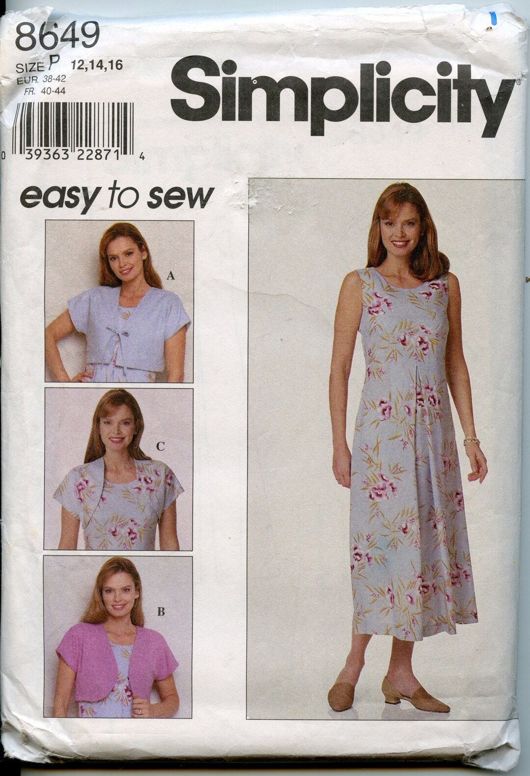 Y2K Modest Women's Dress Sewing Pattern Modest - Etsy