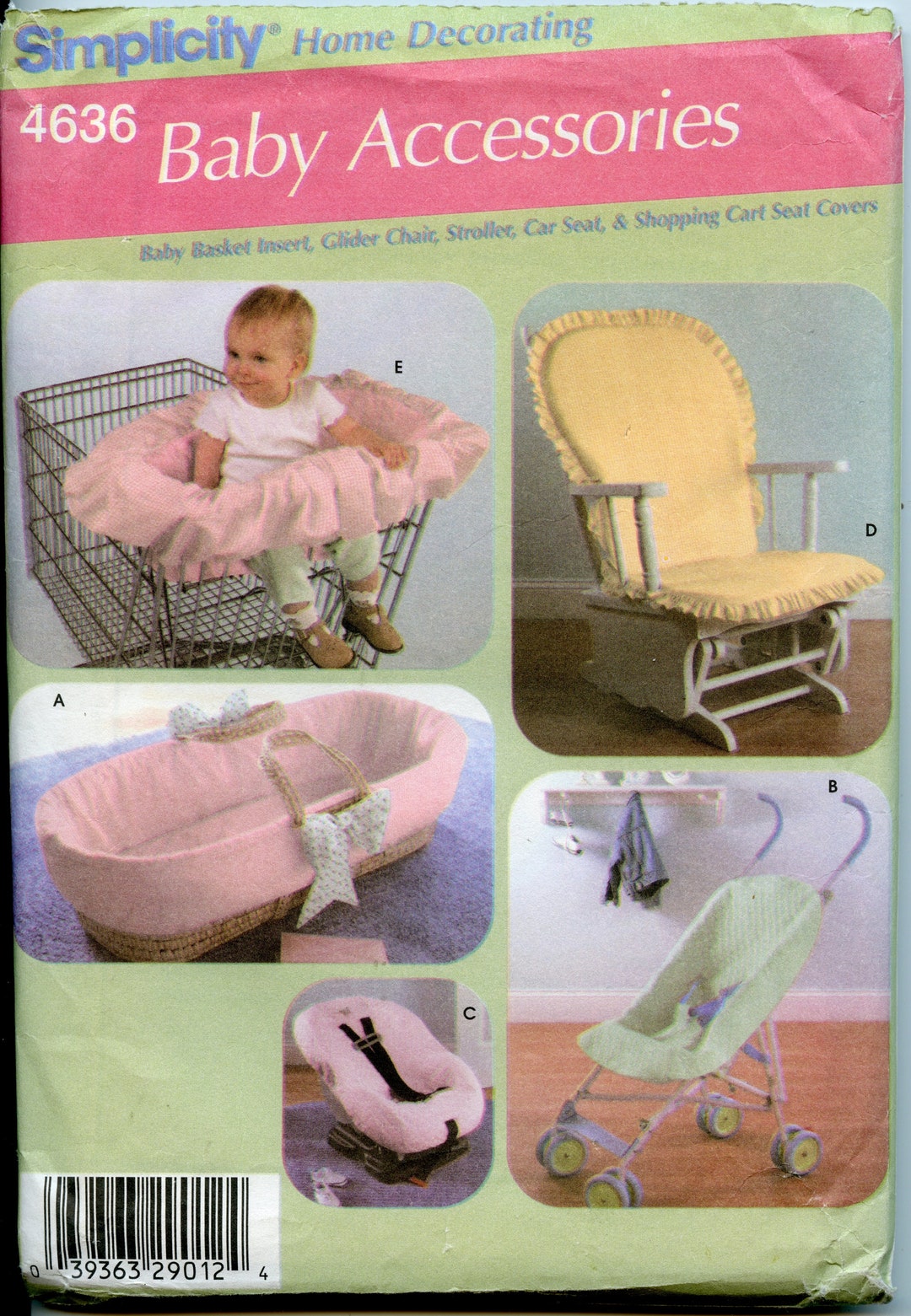 Baby Accessories Sewing Pattern Baby Basket Insert Pattern, DIY New ...