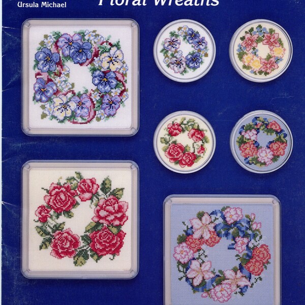 Cross Stitch Coaster - Etsy