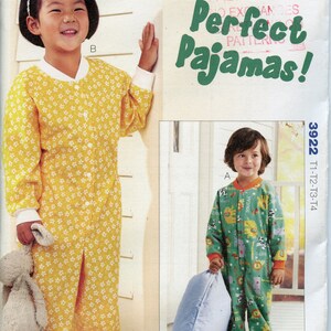 Toddler One Peice Pajamas Sewing Pattern Toddler's Perfect Pajamas ...