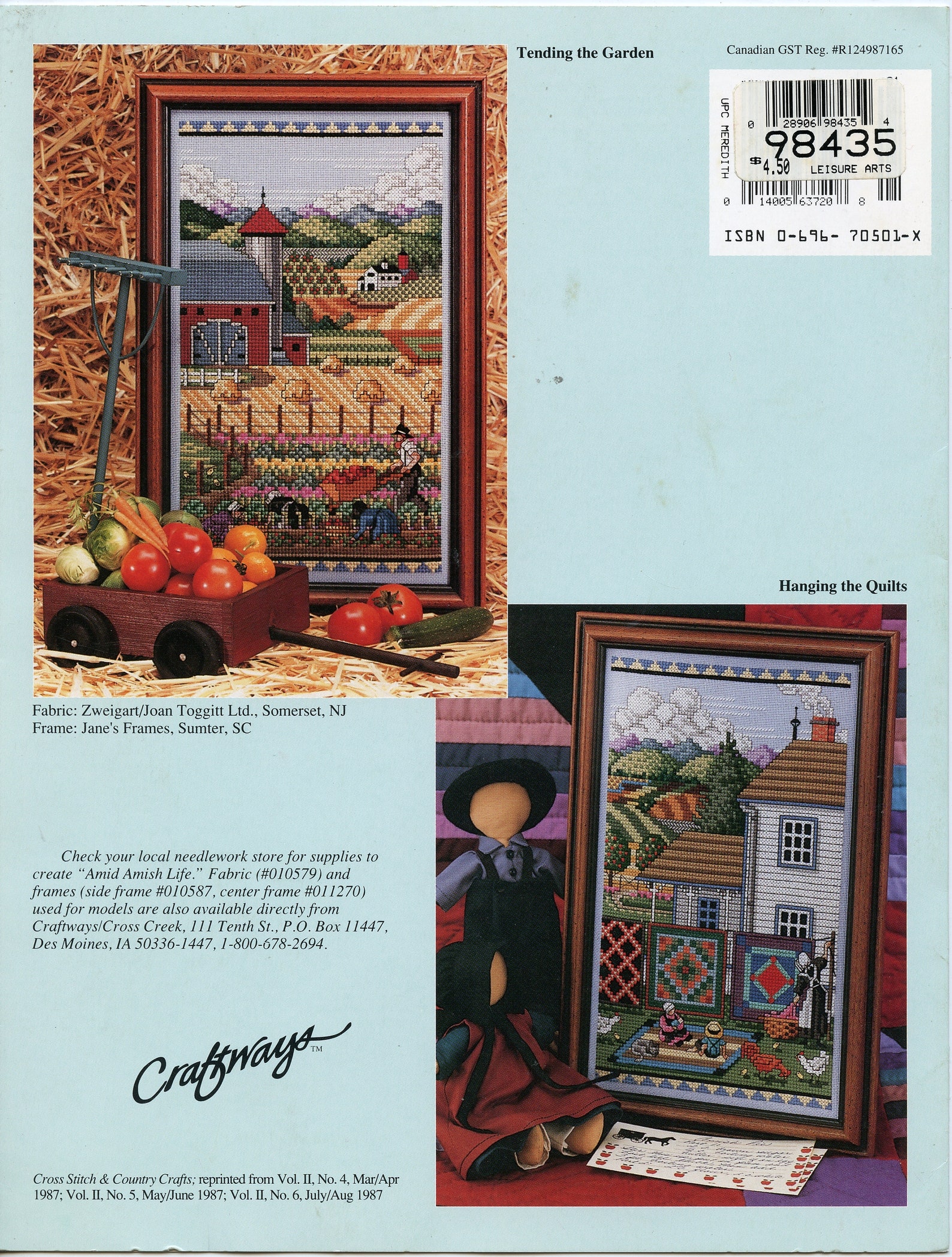 Amid Amish Life Cross Stitch Patterns from Better Homes & | Etsy Amid Amish Life Cross Stitch Patterns from Better Homes & | Etsy