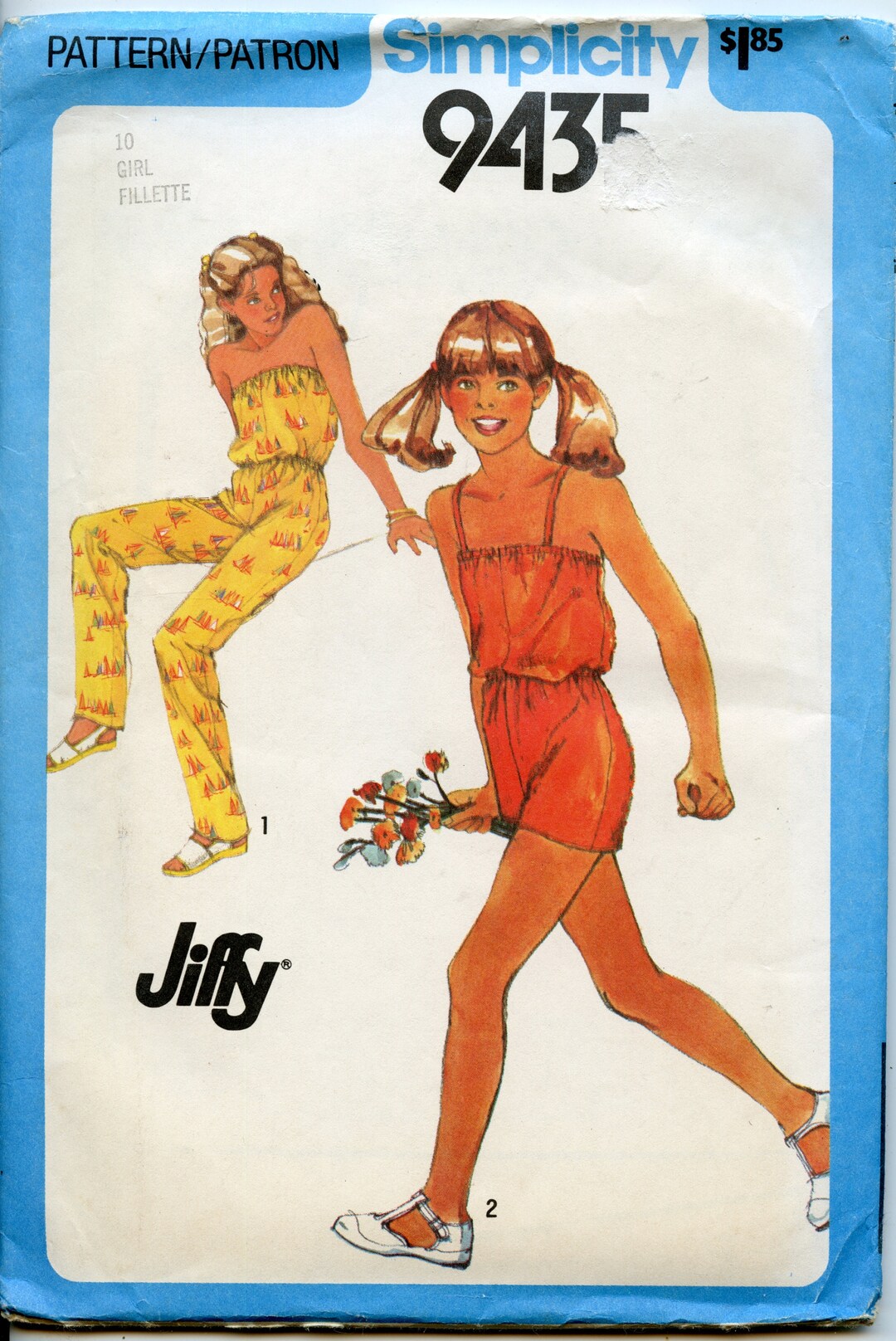 Girls Strapless Jumpsuit Sewing Pattern Girls Strapped Romper Pattern ...