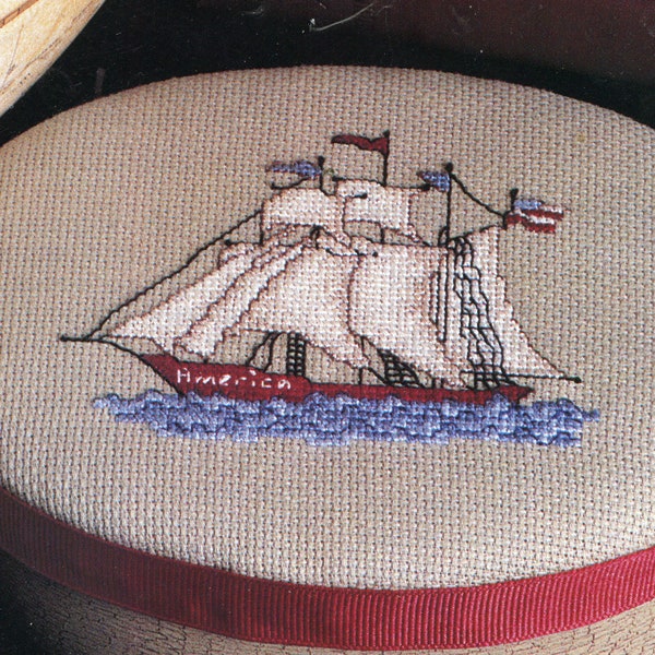 Clipper Ship Cross Stitch Pattern - Etsy