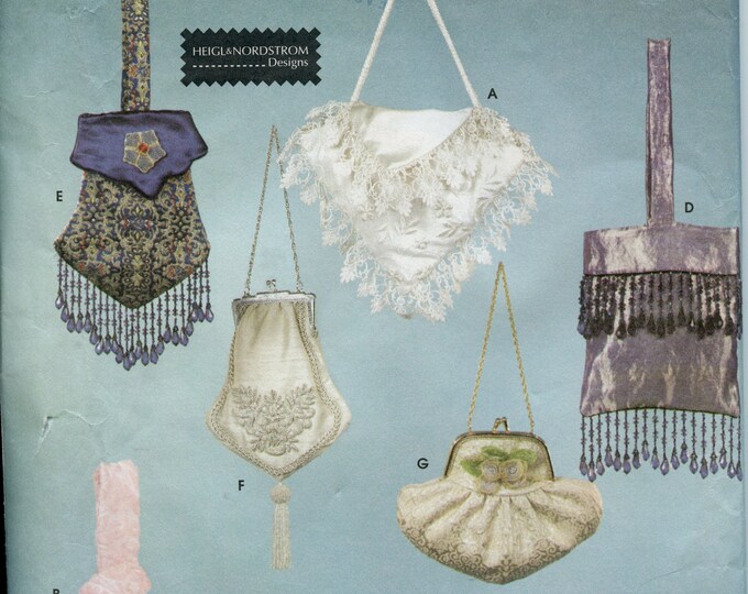 Retro Bag Sewing Patterns Retro Costume Collection, Flapper Bag ...