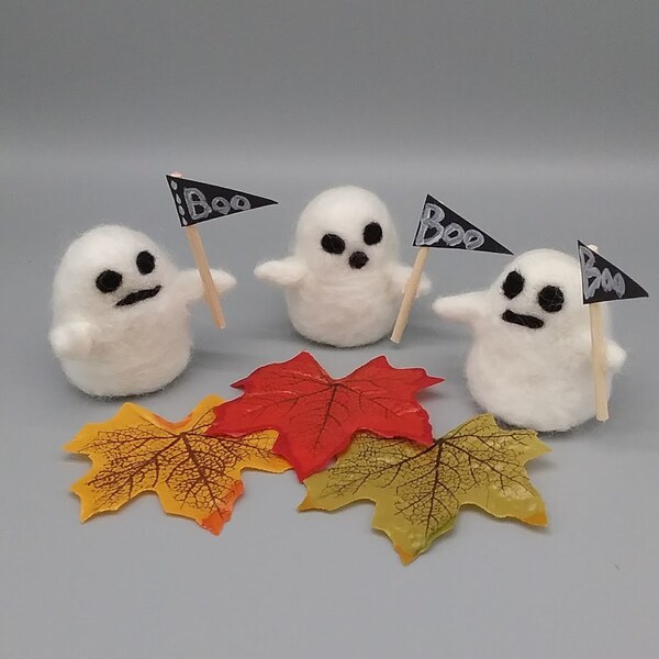 Needle Felt Ghost - Etsy