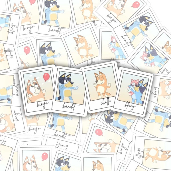 Bluey Stickers - Etsy