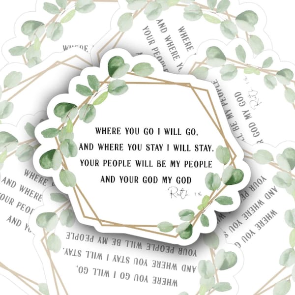 Where You Go I Will - Etsy