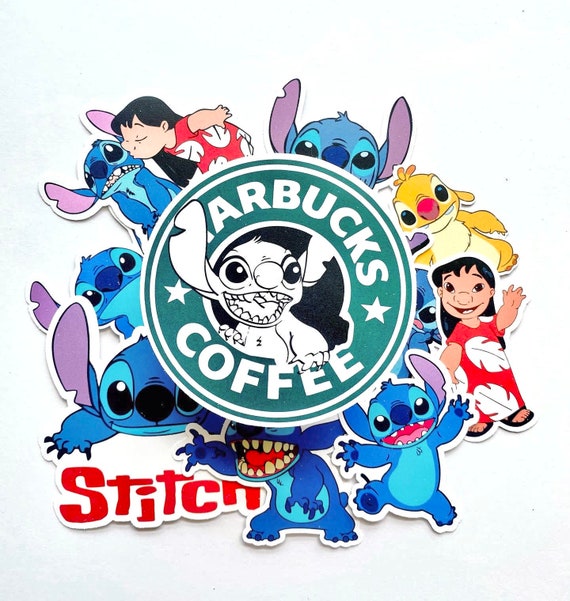 LILO and STITCH 2 Vinyl Sticker Pack Disney Fan Water | Etsy