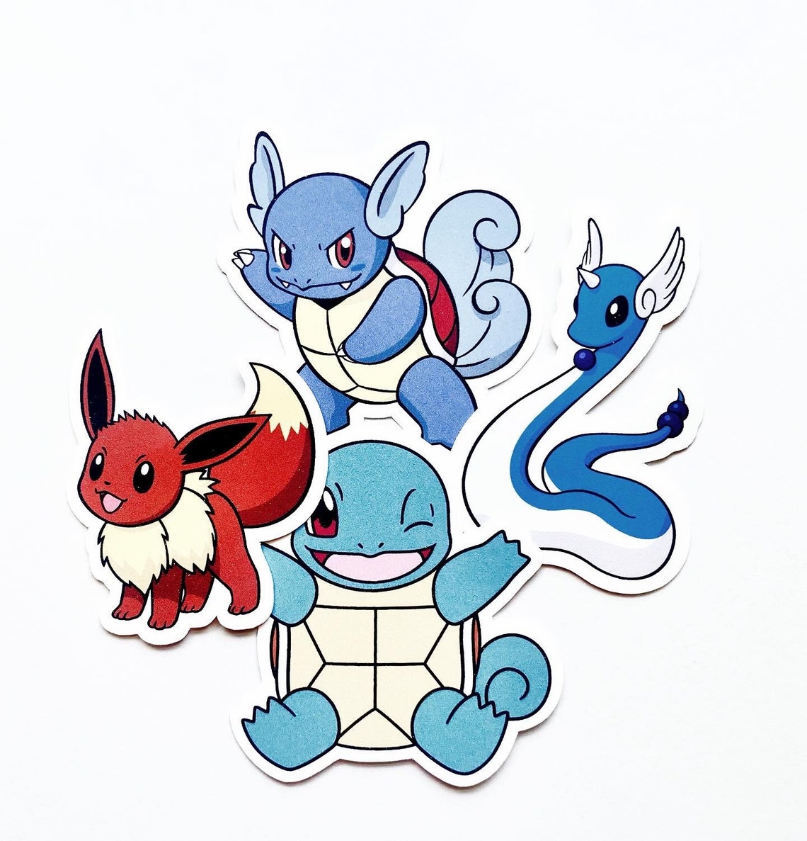 Pokémon Vinyl Sticker Pack Pikachu Water Bottle Car - Etsy