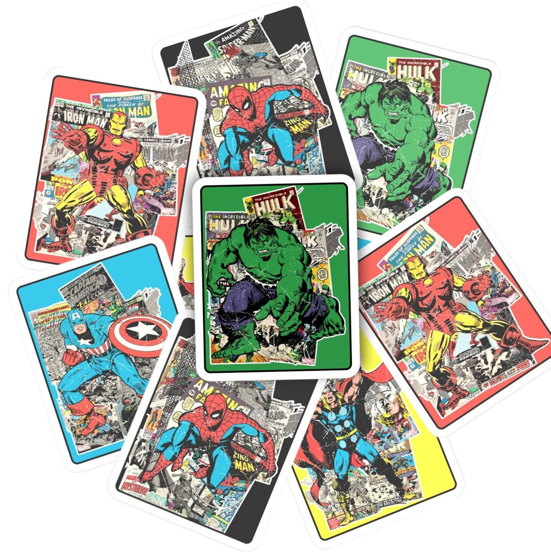 Comic Book Characters | Hulk | Vinyl Sticker | Thor | Water Bottle ...
