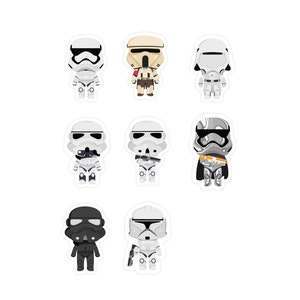 Storm Troopers | 8 Vinyl Sticker Pack | Star Wars | Water Bottle ...