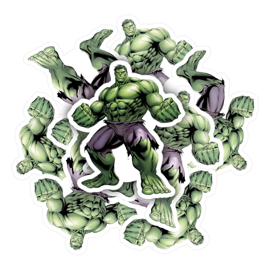 Hulk | Avengers | Matte Vinyl Sticker | Magnet | Iron Dude | Water ...
