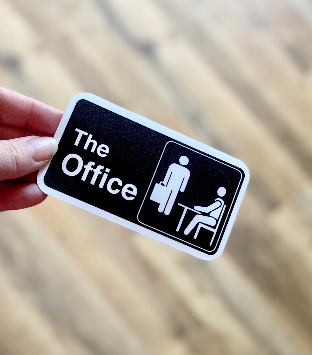 The Office Vinyl Sticker Dunder Mifflin Jim Harper - Etsy