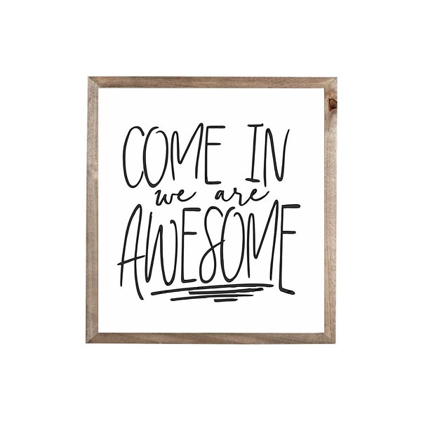 We Are Awesome - Etsy