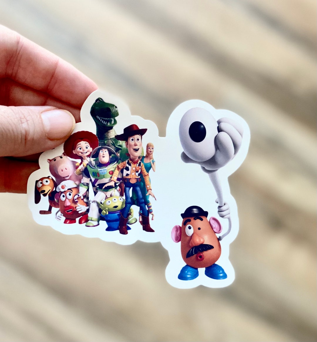 Toy Story Selfie Vinyl Sticker Woody Water Bottle Car - Etsy