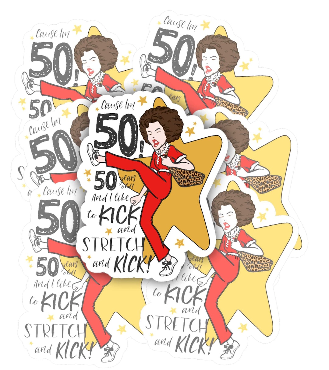 IM 50 | Sally Omalley | Vinyl Sticker | Water Bottle, Laptop, Notebook ...